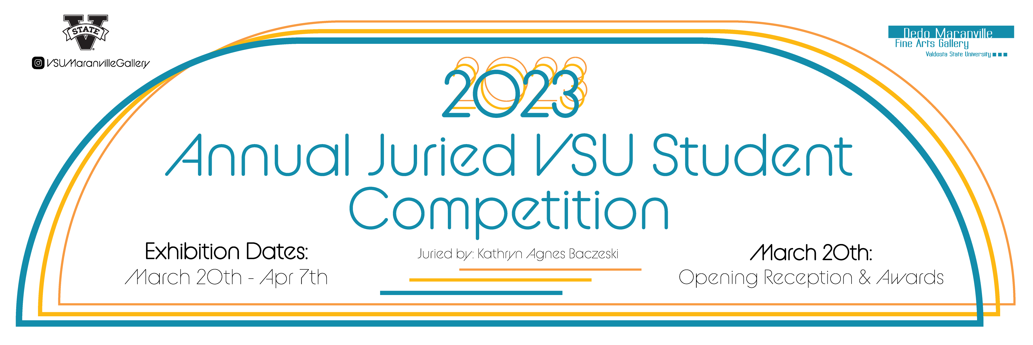 2023 Annual Juried VSU Student Competition - Valdosta State University